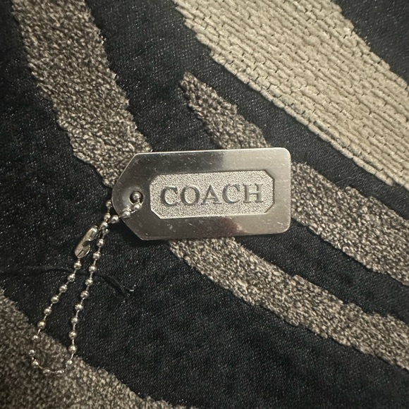 Coach | Accessories | Coach Silver Hang Tag With Silver Chain | Poshmark